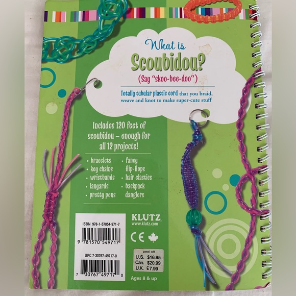 Other | Scoubidou A Book Of Lanyard Lacing | Poshmark